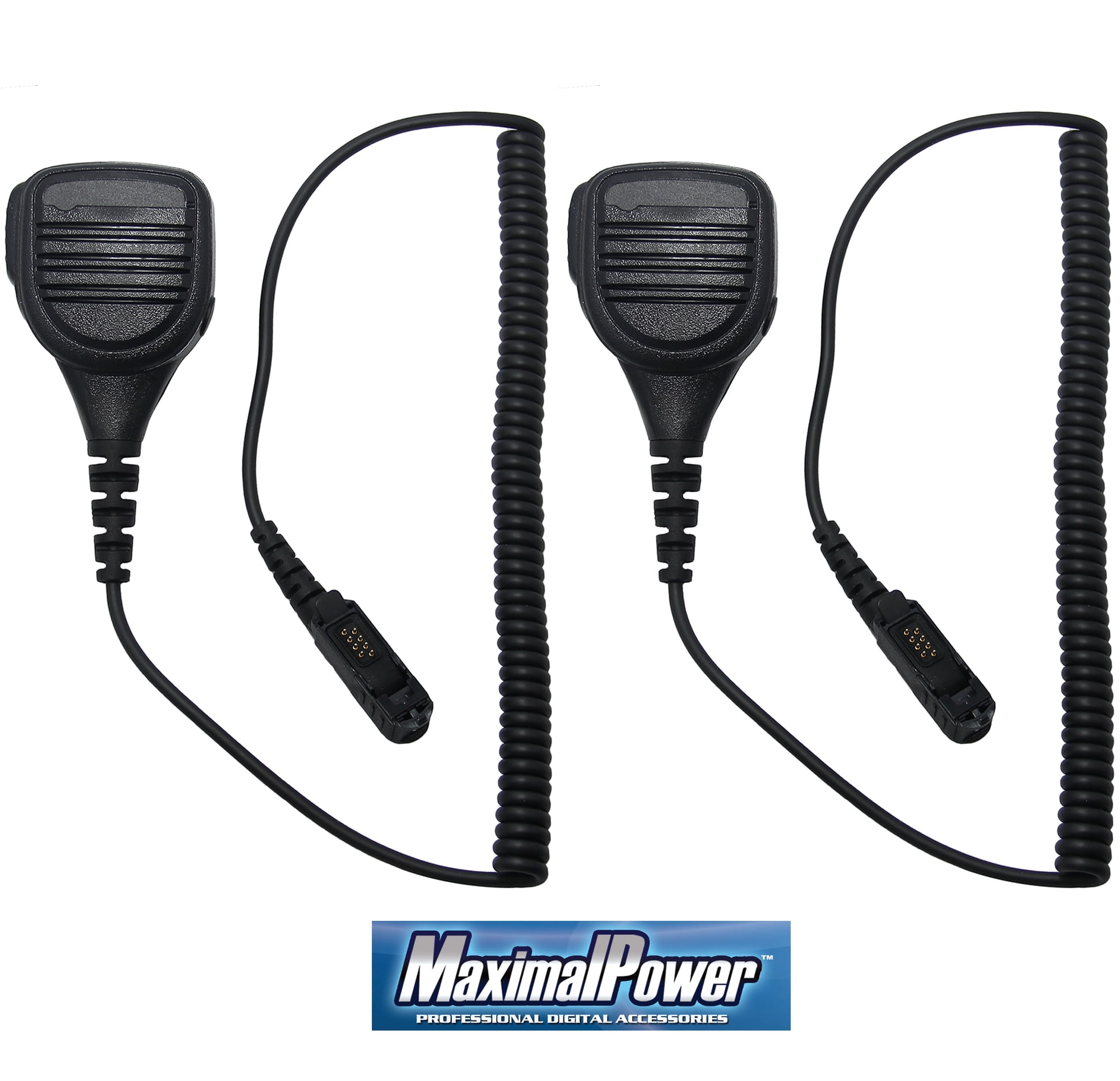 MaximalPower Palm Speaker Noise Reduction Remote Shoulder Microphone ...