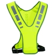 Ausyst Sports & Outdoors Visibility Neon Vest Reflective Belt Safety ...