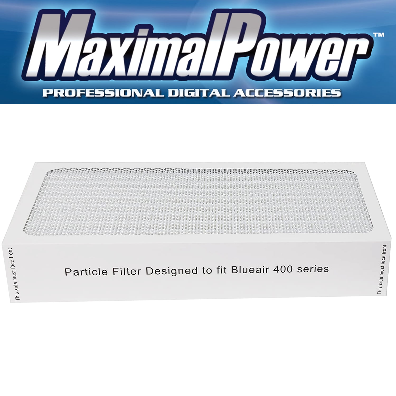 MaximalPower Replacement HEPA Replacement Filter for Blueair 400 Series ...