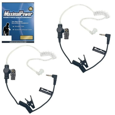 Simyoung Bodyguard FBI Style Headset Earphone Earpiece Mic Security ...