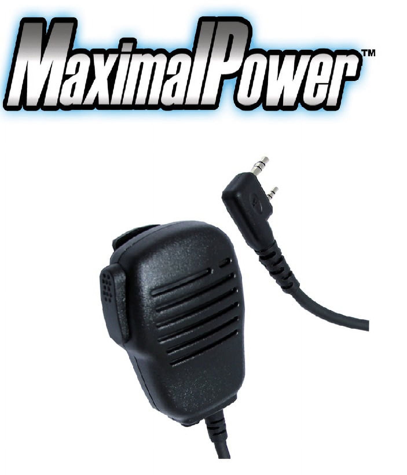 MaximalPower Shoulder Speaker Mic for Kenwood 2-Way Radio TK-208 220 ...