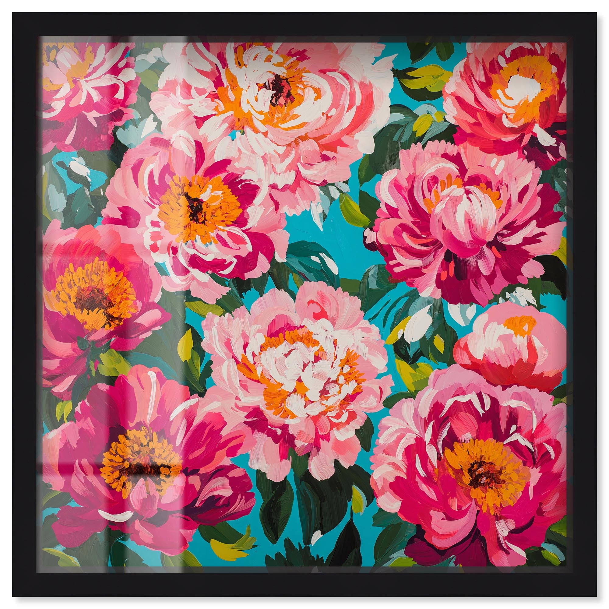Maximalist Bloom Shadowbox Print Maximalist Wall Art by Art Remedy ...
