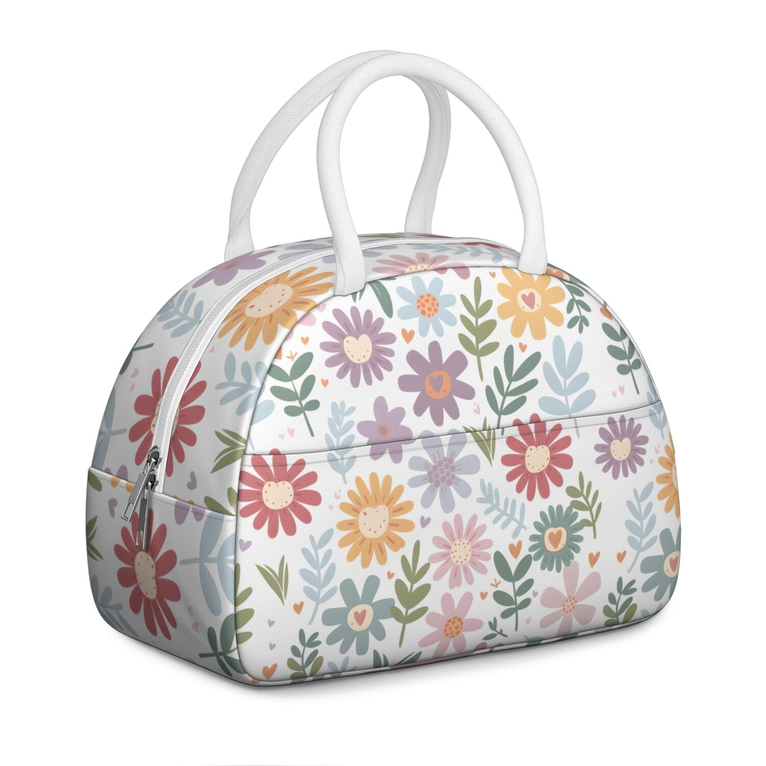 Maximalist Daisy Lunch Box - Oversized Floral Explosion, Leakproof ...