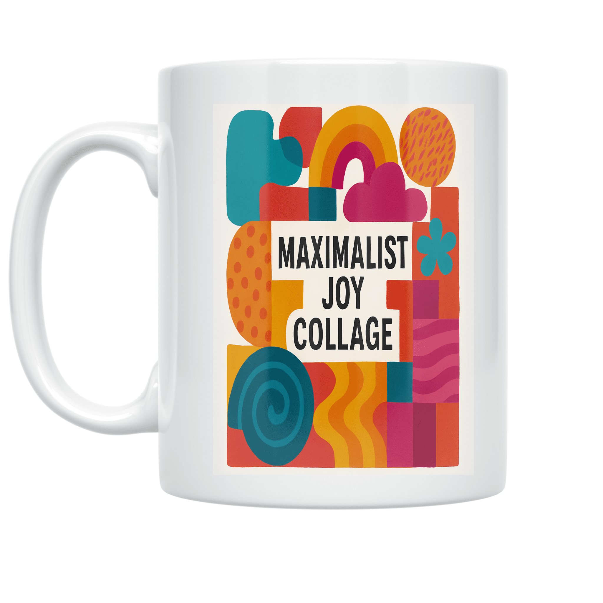 Maximalist Joy Collage - Art Lover - 11 oz Ceramic Coffee Mug - Walmart.com