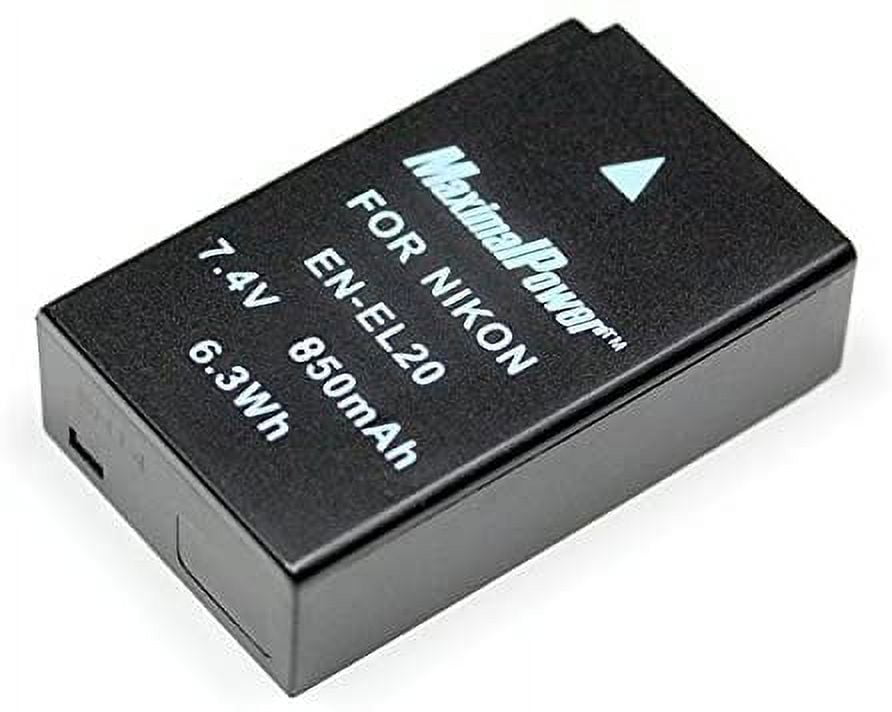 Maximalpower for Nikon EN-EL20, EN-EL20A Battery, Nikon Coolpix P950 ...