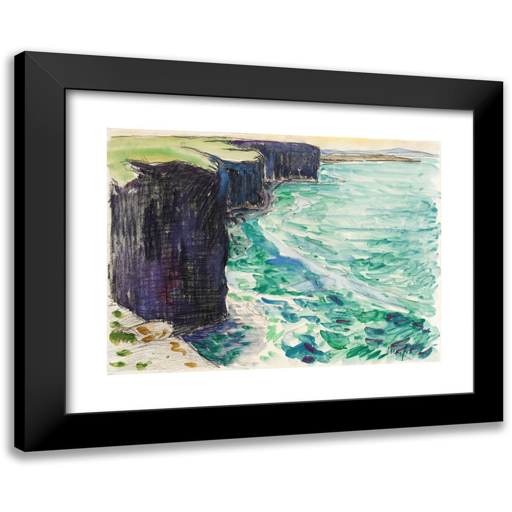 Maxime Maufra 24x19 Black Modern Framed Museum Art Print Titled - The ...