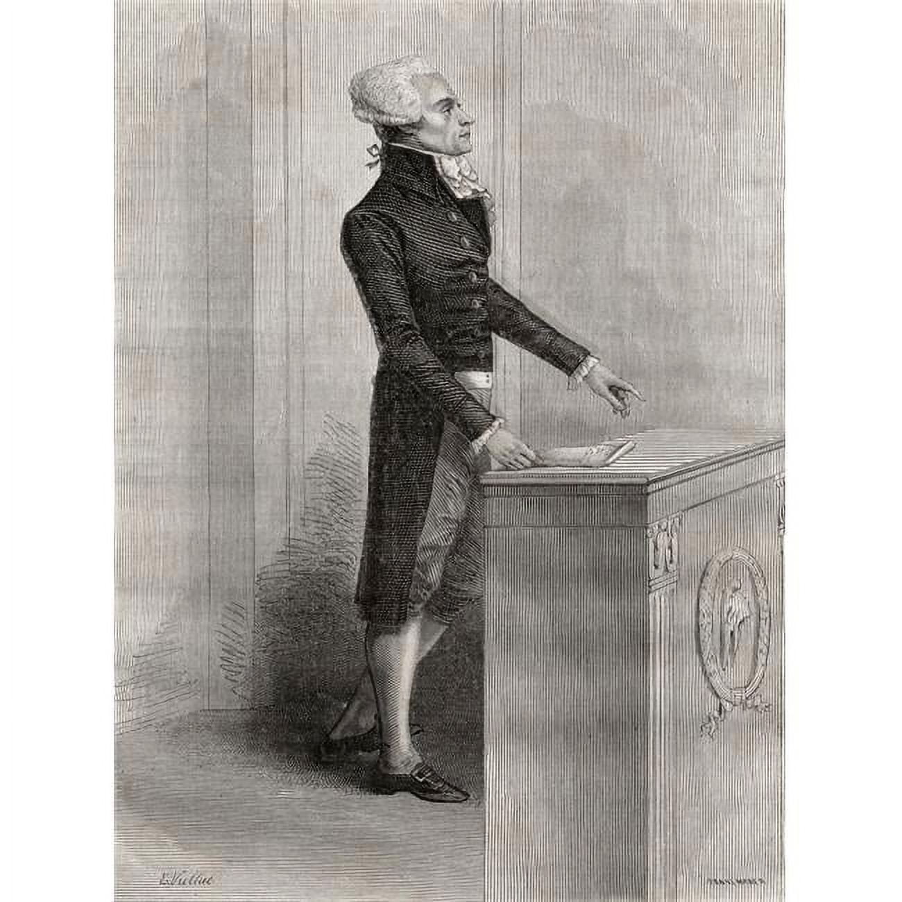 Maximilien Robespierre - 1758-1794 Jacobin Leader During French ...