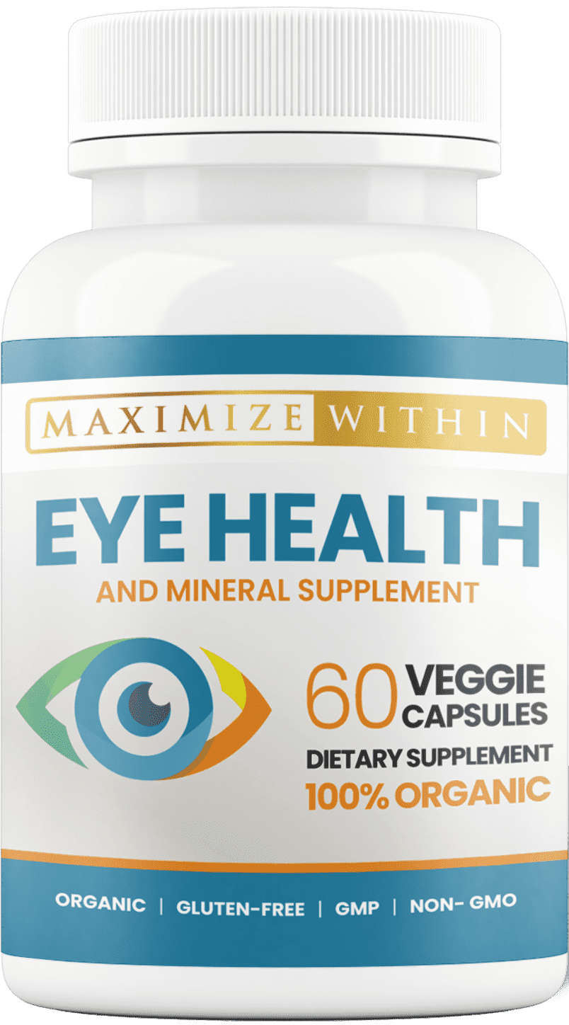 Maximize Within Eye Health and Mineral Supplement for Dry Eyes, Healthy ...