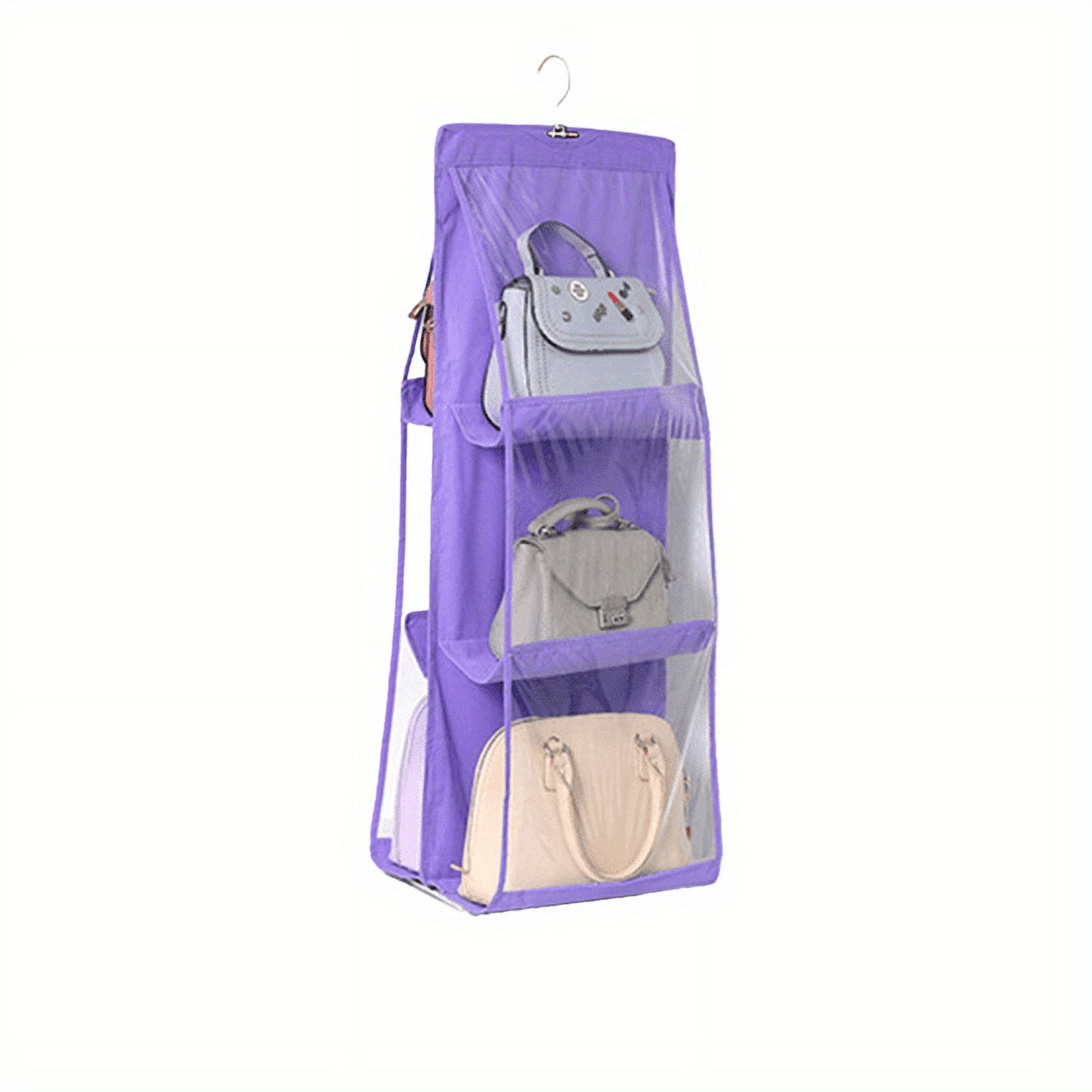 Maximize Your Closet Space with this 8 Pocket Hanging Purse Organizer ...