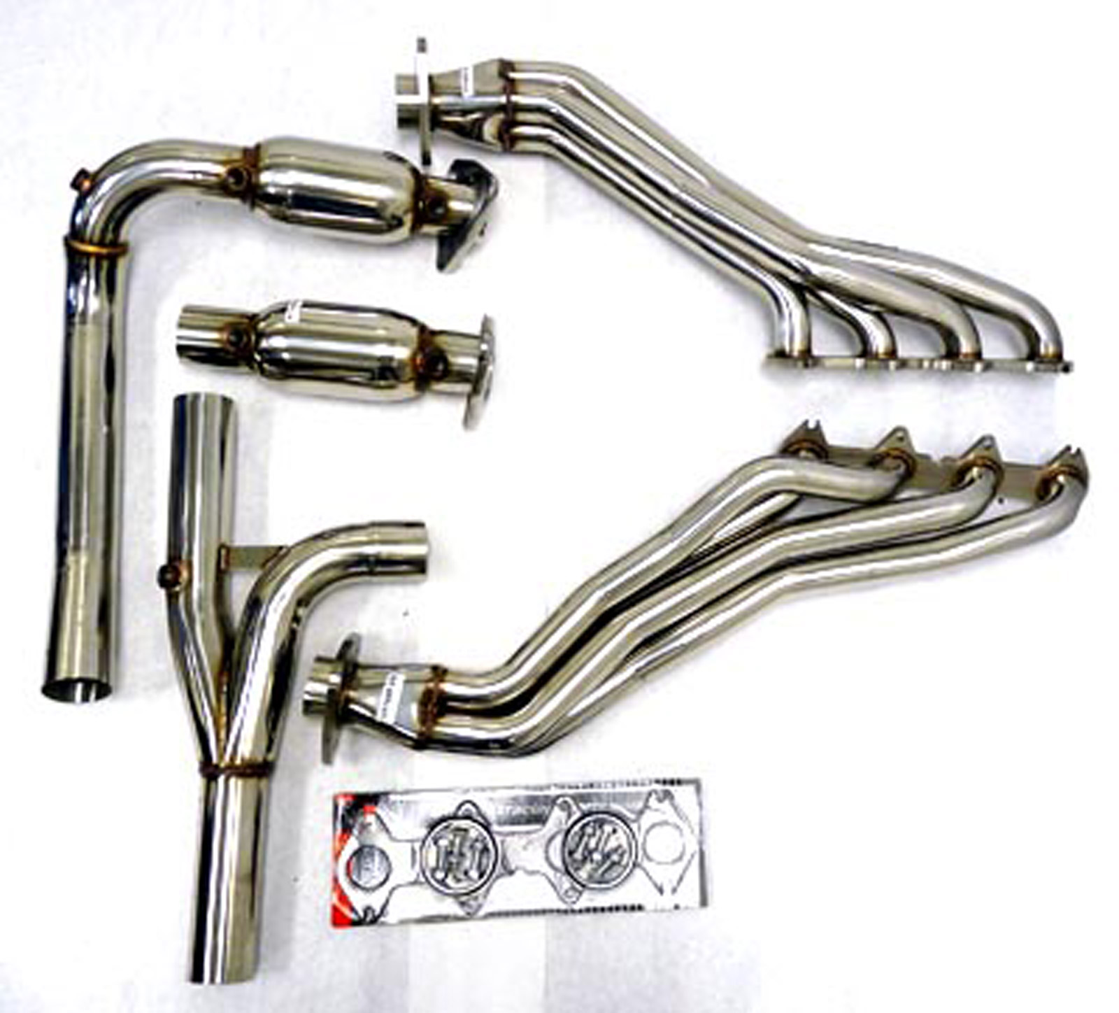Maximizer Catted Long Tube Header For 2004-2008 Ford F-150 5.4L 4WD ...