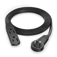 Maximm, 6 ft. Extension Cord, 16/3 Flat, 360¬∞ Rotating Plug - Walmart.com