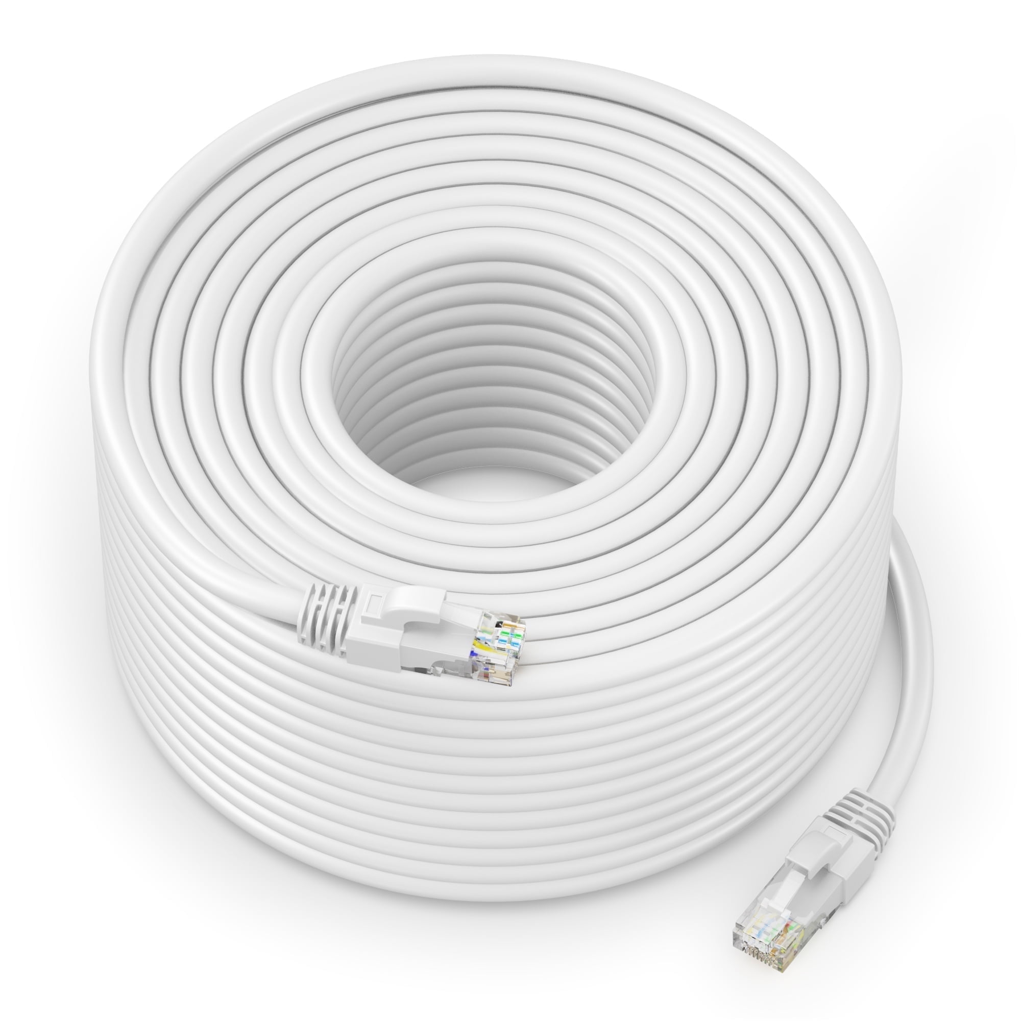 Maximm Cat6 Ethernet Cable, 300 Ft, UTP LAN Cable, RJ45 Network ...