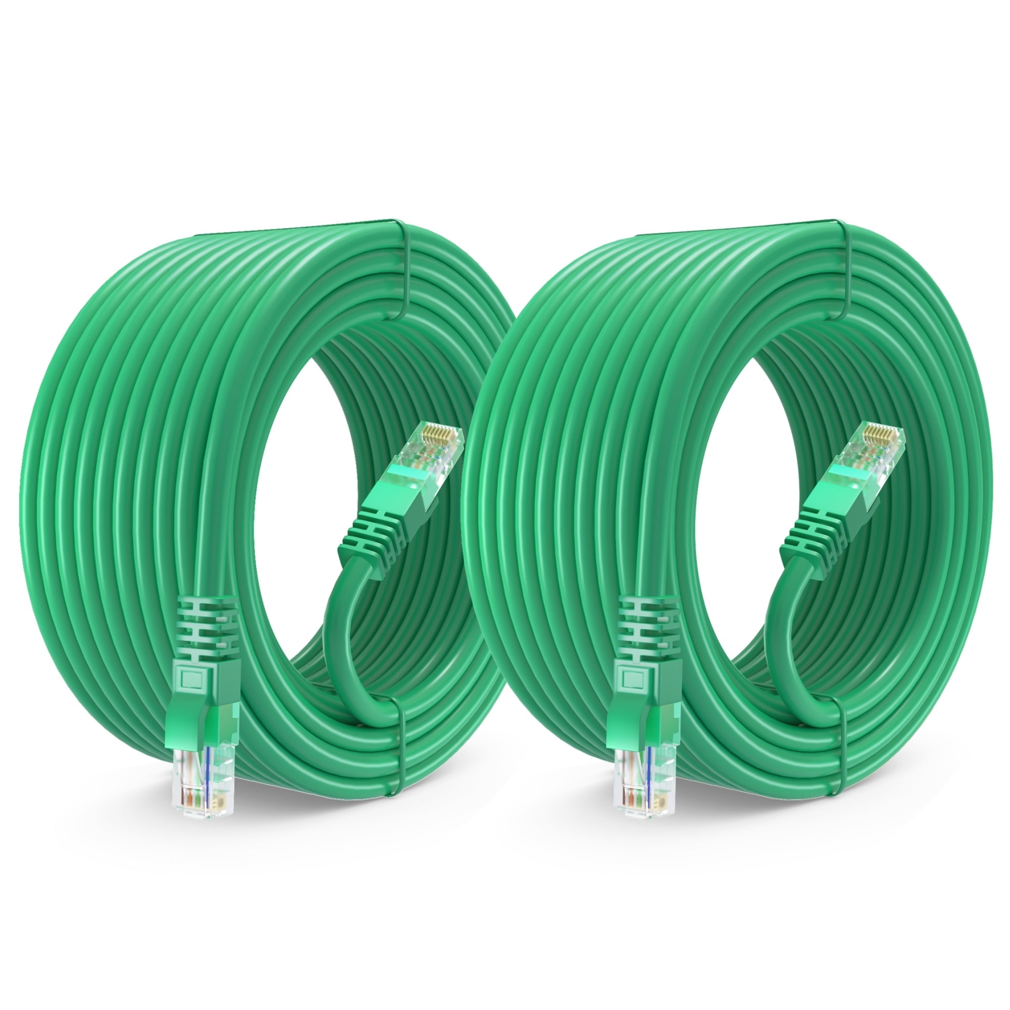 Maximm Cat 6 Ethernet Cable 40 ft (2-Pack) - High-Speed LAN Cable, Internet Cable, Patch Cable ...
