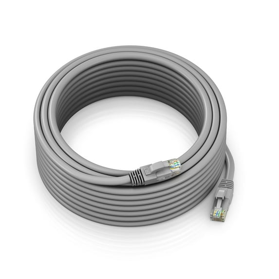 Cat 6 Ethernet Cable 100 Ft, 100% Pure Copper, Cat6 Cable LAN Cable ...