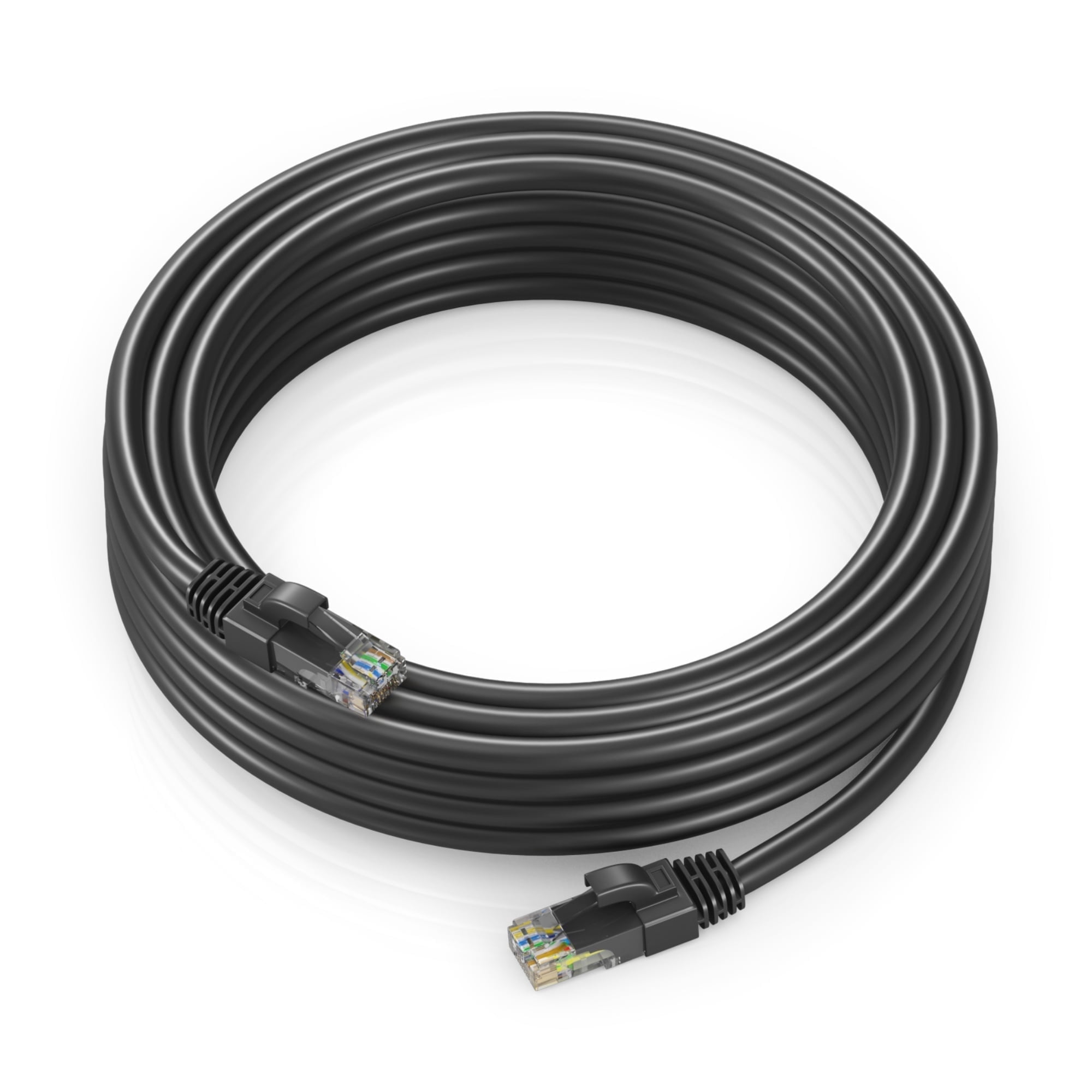 Ethernet Cable 25 ft CAT6 High Speed Internet Network LAN Cable Cord ...