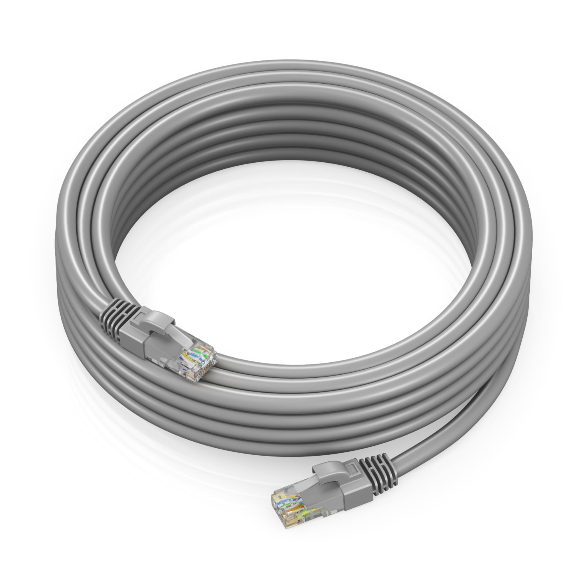 Maximm Ethernet Cable 50 ft CAT6 High Speed Internet Network LAN Cable ...