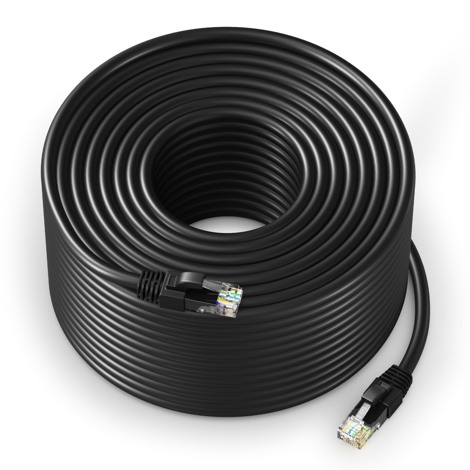 Maximm Ethernet Cable 500 ft CAT6 High Speed Internet Network LAN Cable ...