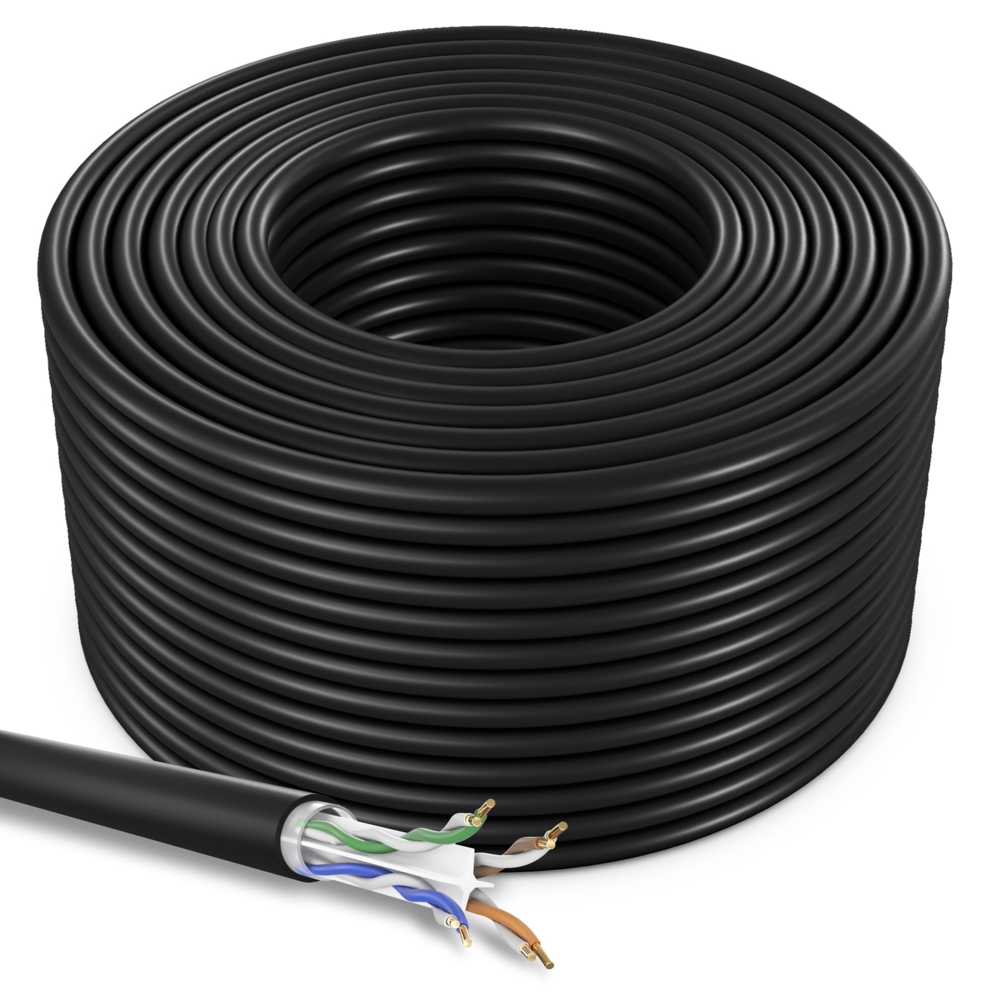 Maximm Ethernet Cable 750 ft CAT6 High Speed Internet Network LAN Cable ...