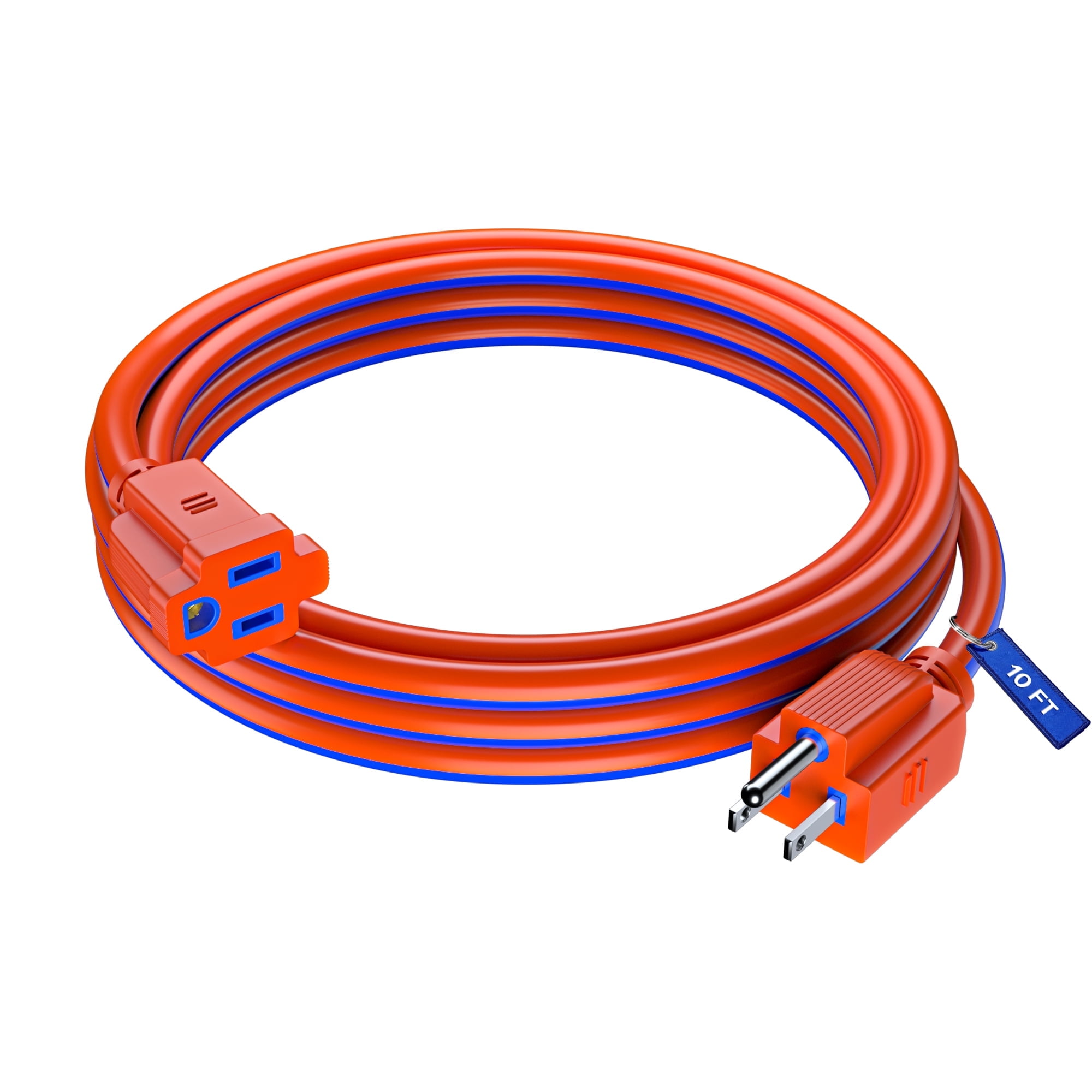 Maximm Extension Cord 10 ft, Extension Cord,16 Gauge, Heavy Duty ...