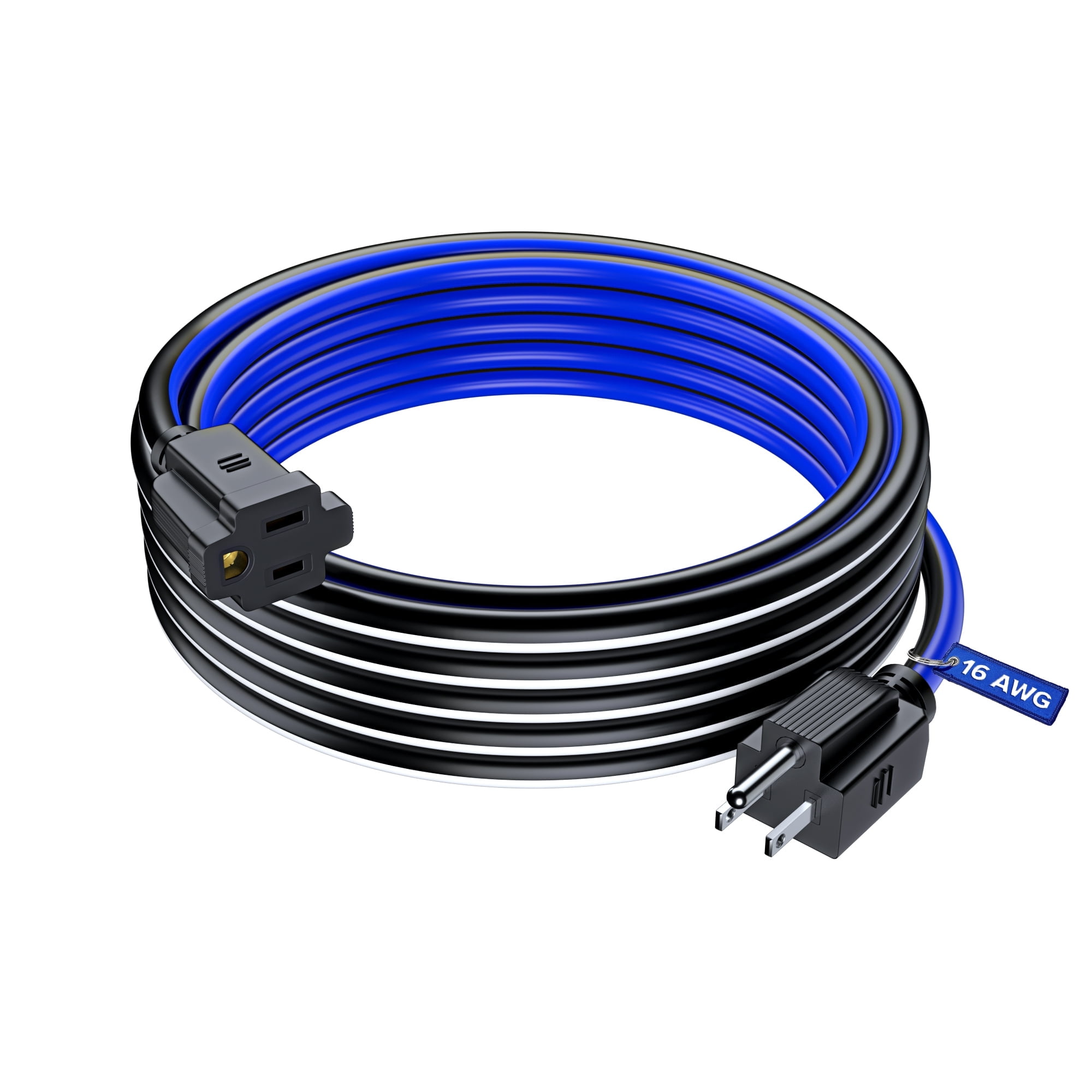Maximm Extension Cord 25 ft, Extension Cord,16 Gauge, Heavy Duty ...