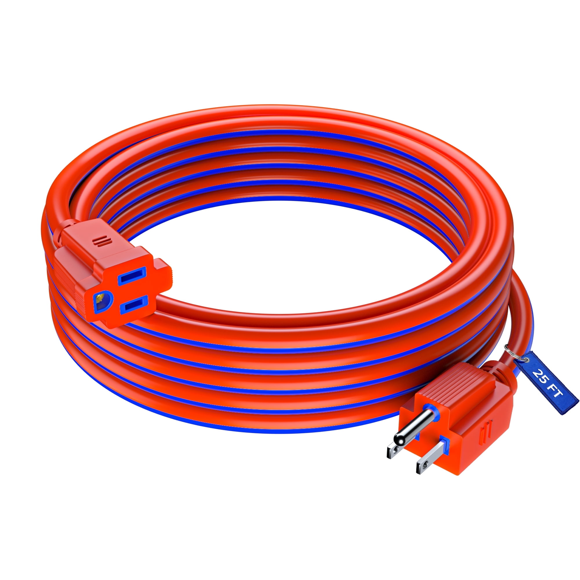 Maximm Extension Cord 25 ft, Extension Cord,16 Gauge, Heavy Duty ...
