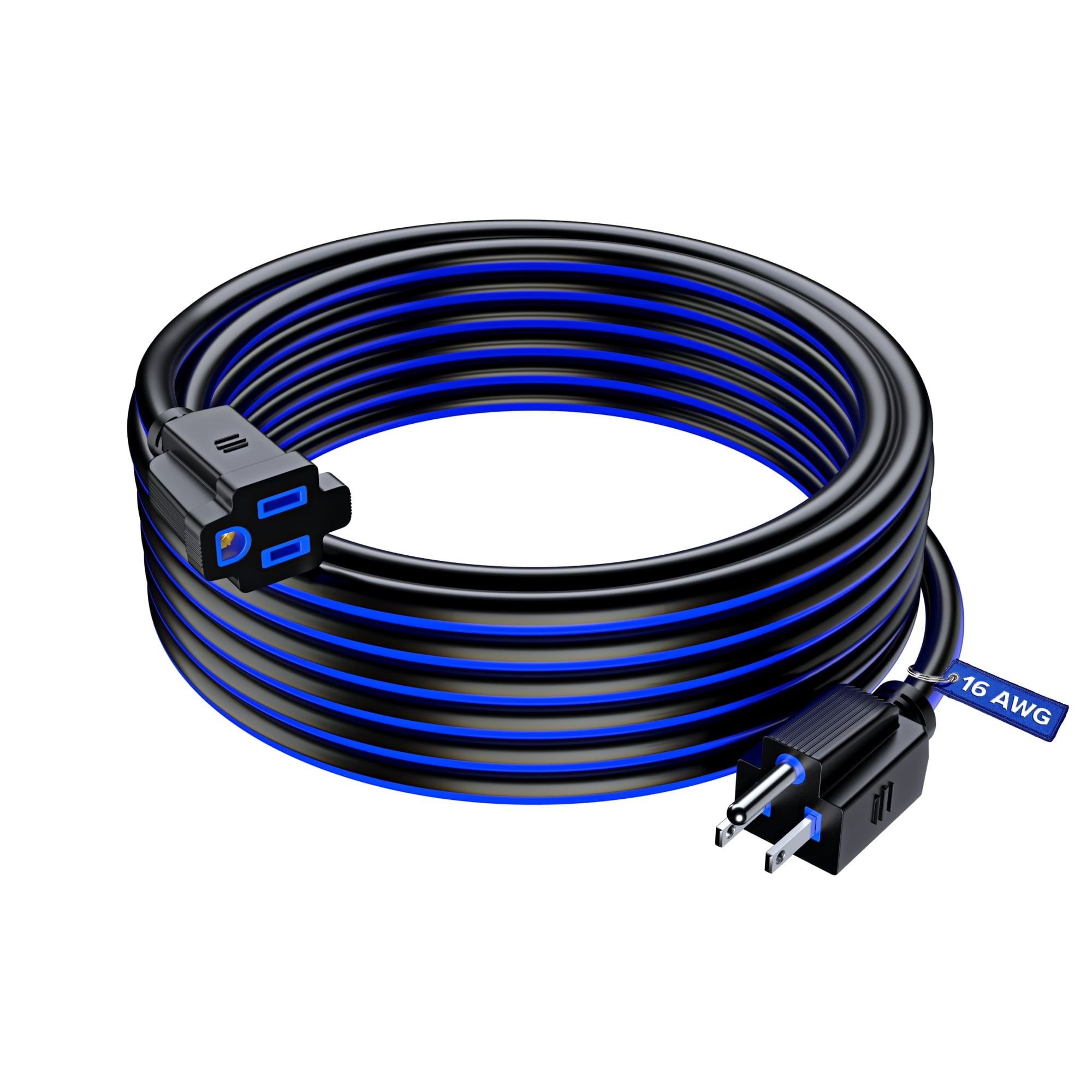 Maximm Extension Cord 30 ft, Extension Cord,16 Gauge, Heavy Duty ...