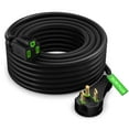 Maximm Flat Plug Extension Cord 30 ft with Slim Space-Saving Plug ...