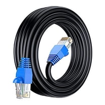 GearIT 23AWG Pure Copper Cat6 Ethernet Cable, Outdoor Direct Burial ...