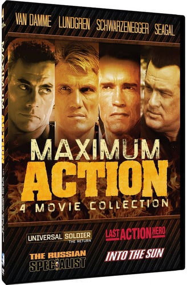 Pre-Owned Maximum Action - 4 Movie Collection (DVD) - Walmart.com
