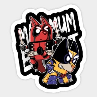 Maximum Effort Heelers Sticker Phone Decal Water Bottle Stickers Car ...