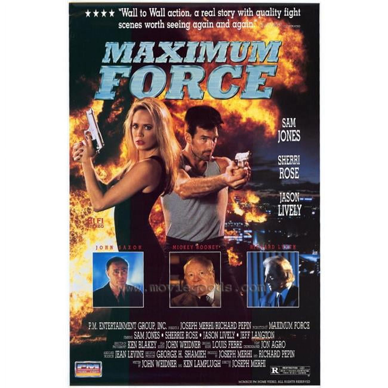 Maximum Force Movie Poster - 27 x 40 in. - Walmart.com