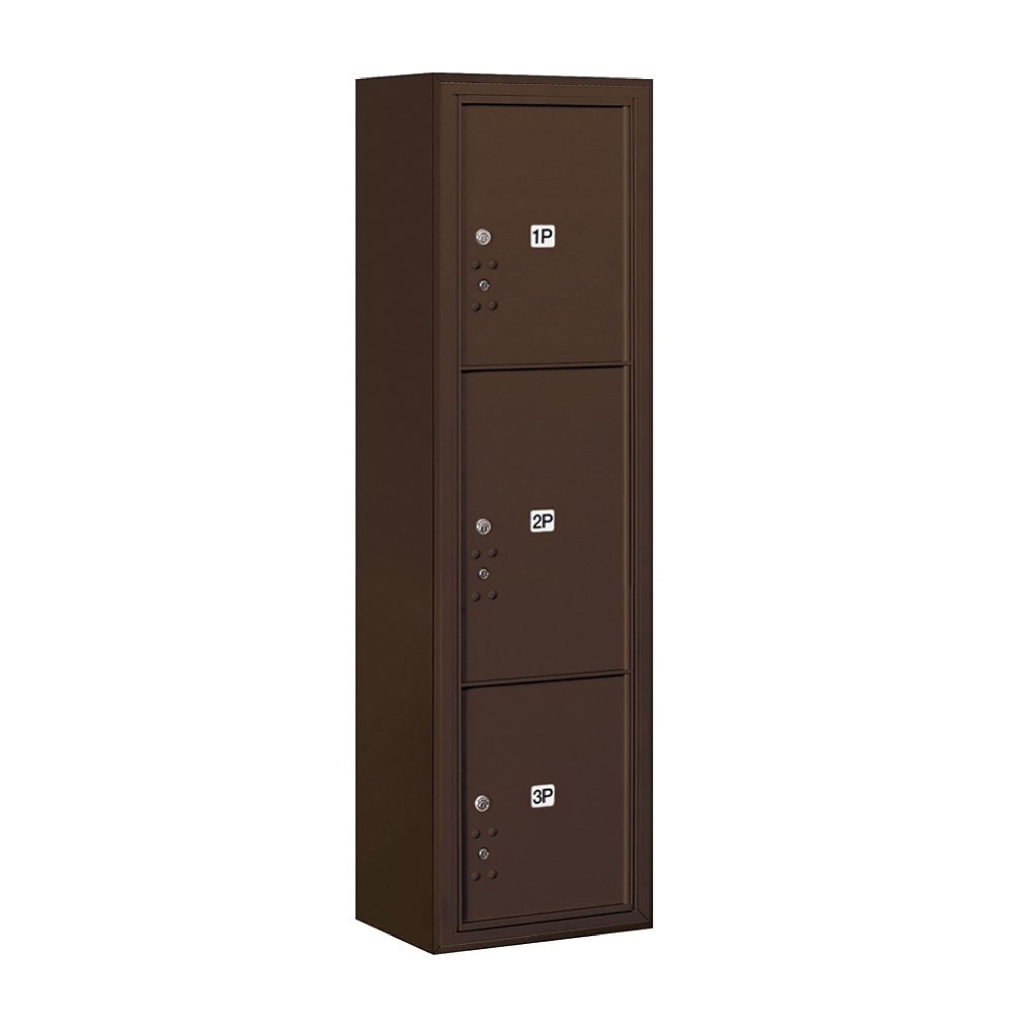 Maximum Height Surface Mounted 4C Horizontal Parcel Locker with 3 ...