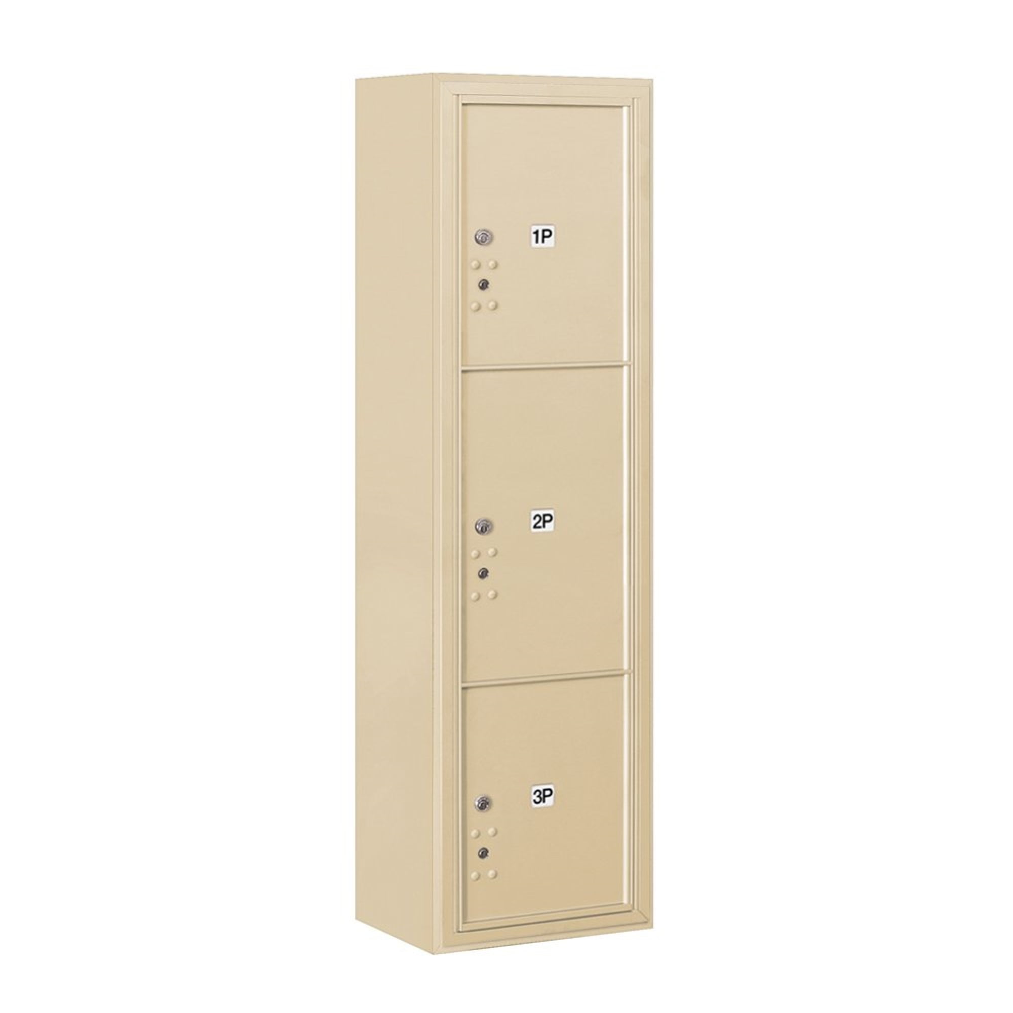 Maximum Height Surface Mounted 4C Horizontal Parcel Locker with 3 ...