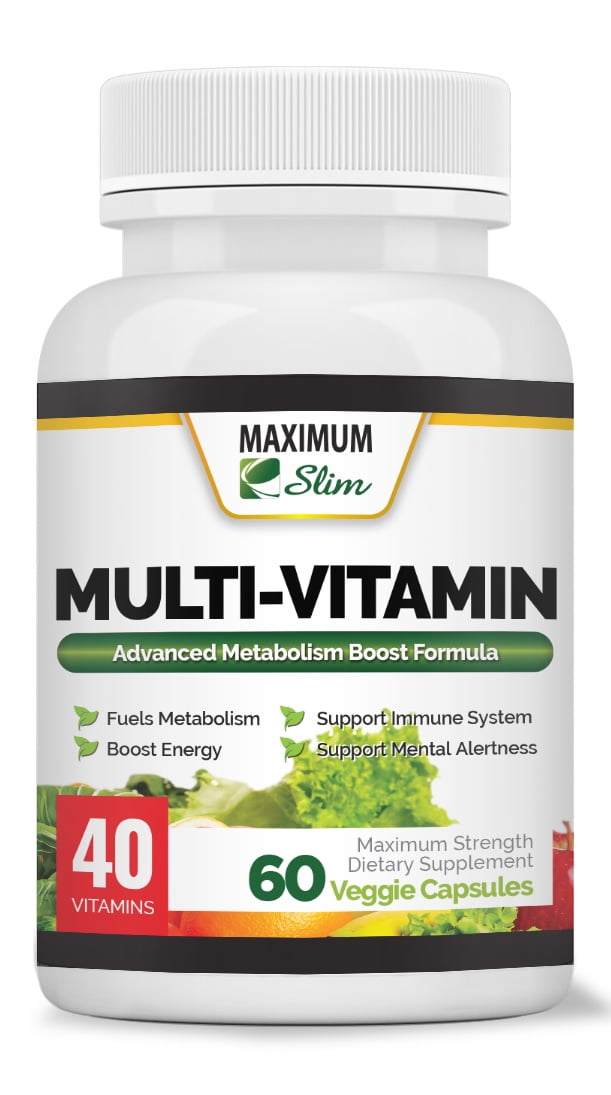 Maximum Slim Multi-Vitamin for Immune System, 60 Count - Walmart.com
