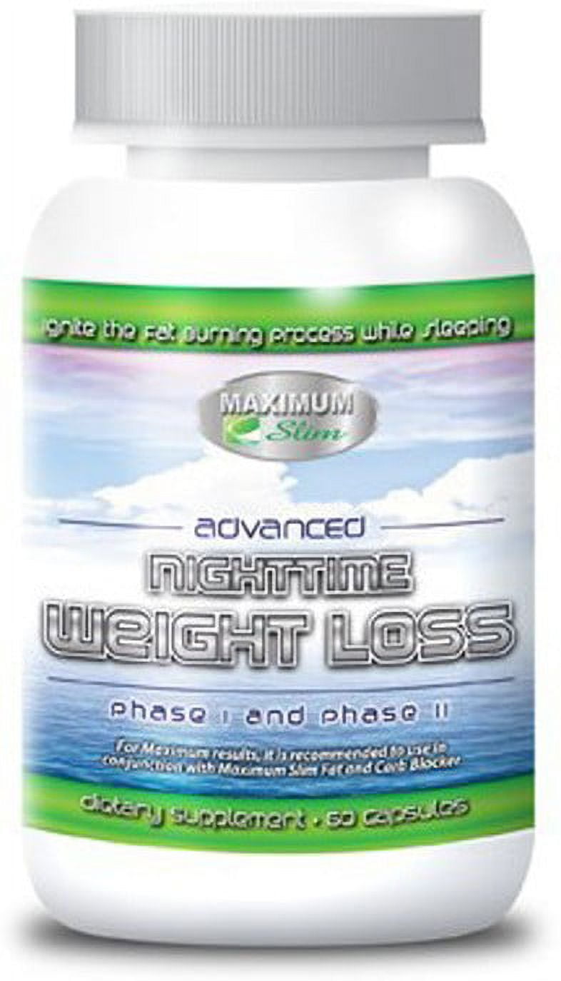 Maximum Slim Night Time Weight Loss, 60 Ct - Walmart.com