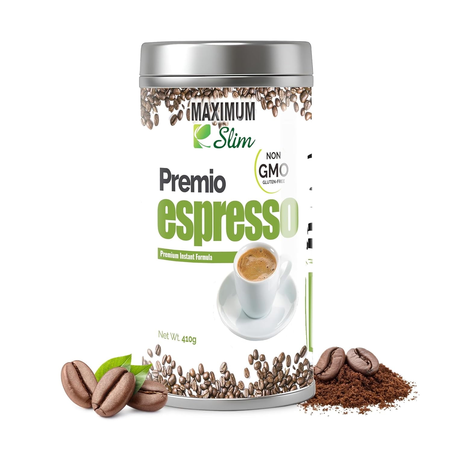 Maximum Slim Premio Espresso, Bold and Rich Espresso Flavor, 100% ...