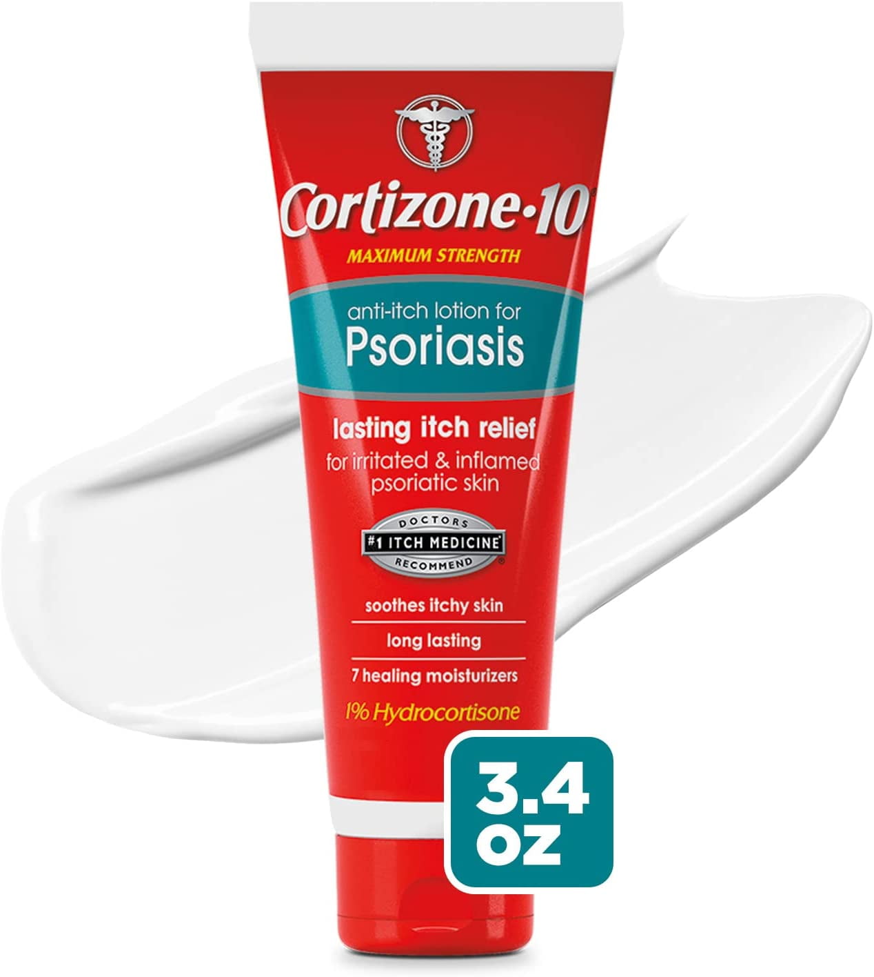 Maximum Strength Anti Itch Lotion For Psoriasis Fast Itch Relief 34 Oz Hydrocortisone