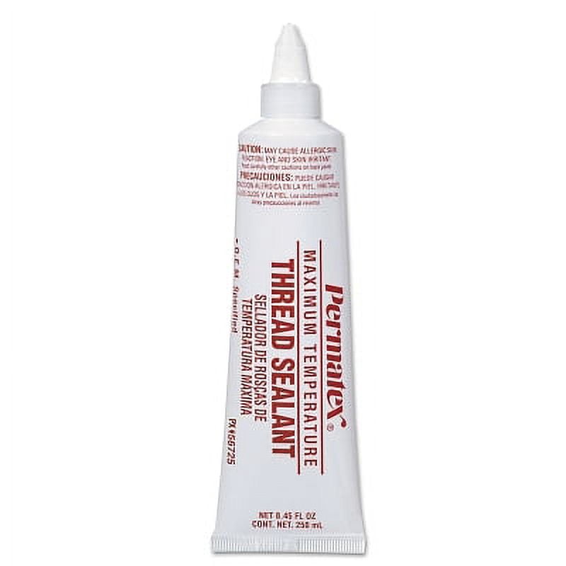 Maximum Temperature Thread Sealant, 50 ml, Tube, White | Bundle of 2 ...