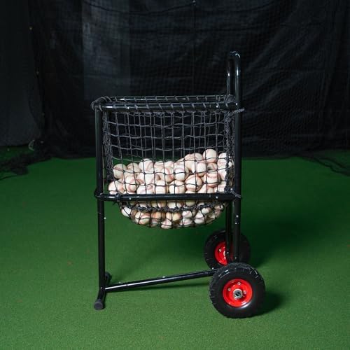 Maximum Velocity Sports - Ball Cart, Rolling Cart for Baseballs ...