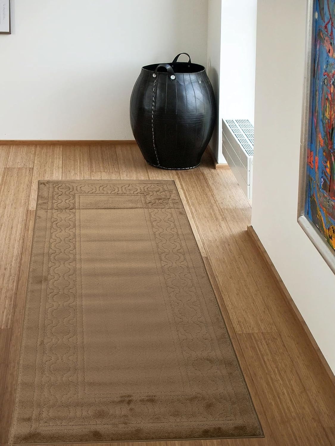 Maximus Runner Rug Size Trellis Design Extra Long Roll Runner 26 Inch ...