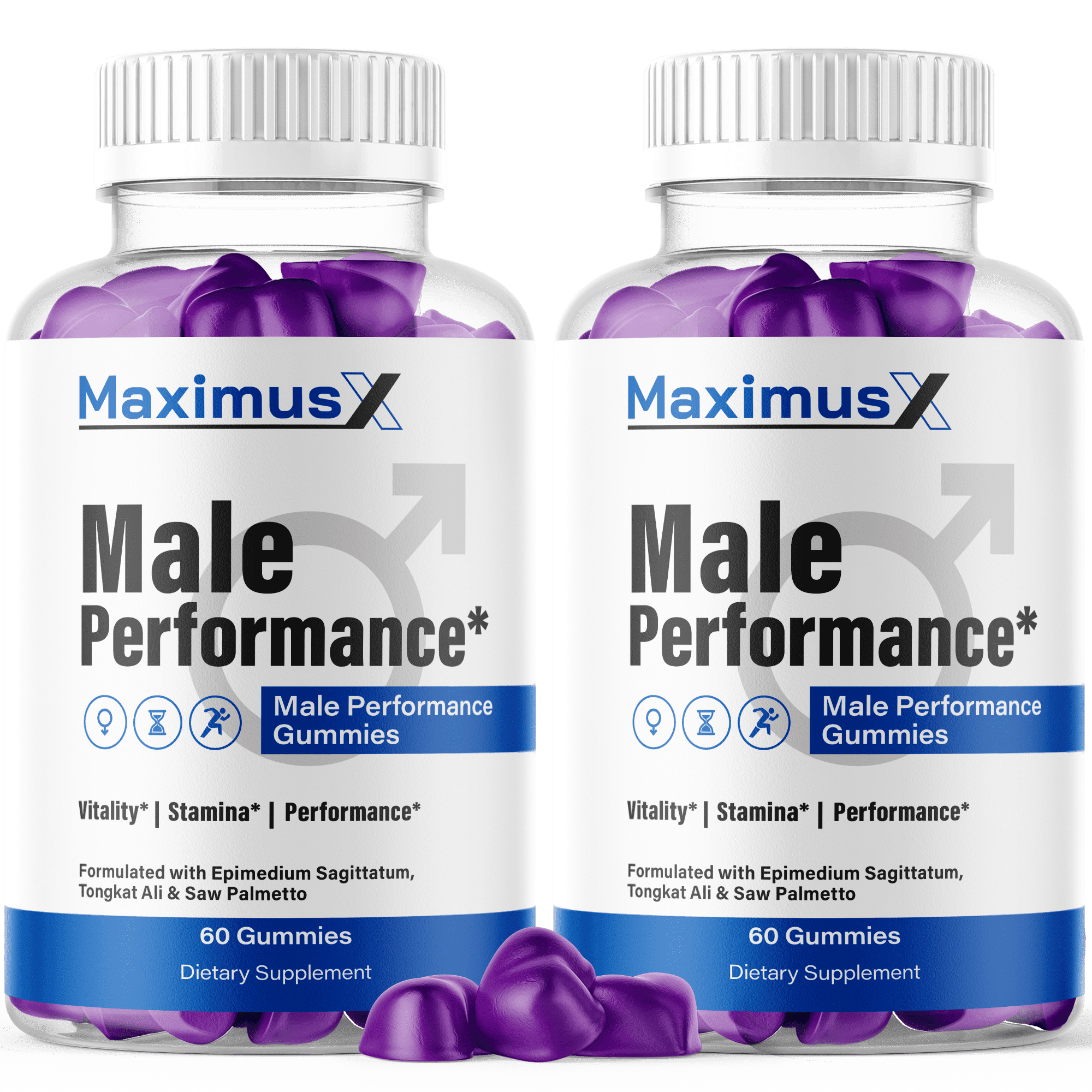 Maximus X Gummies Advanced Formula All Natural Vitamin Supplement ...