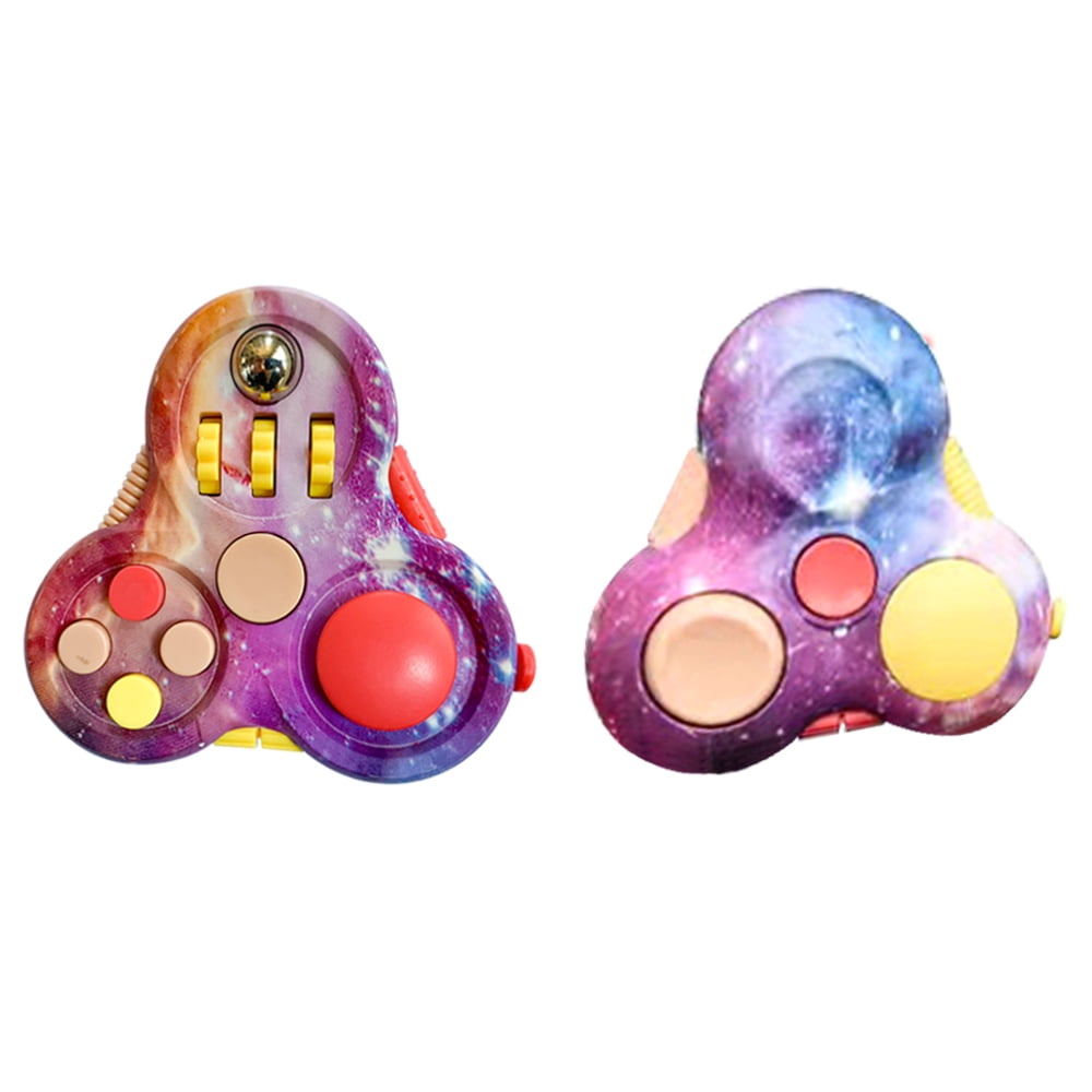 MaxkyONE Fidget Spinner Toy, Classic Controller Game Pad Focus Fidget ...