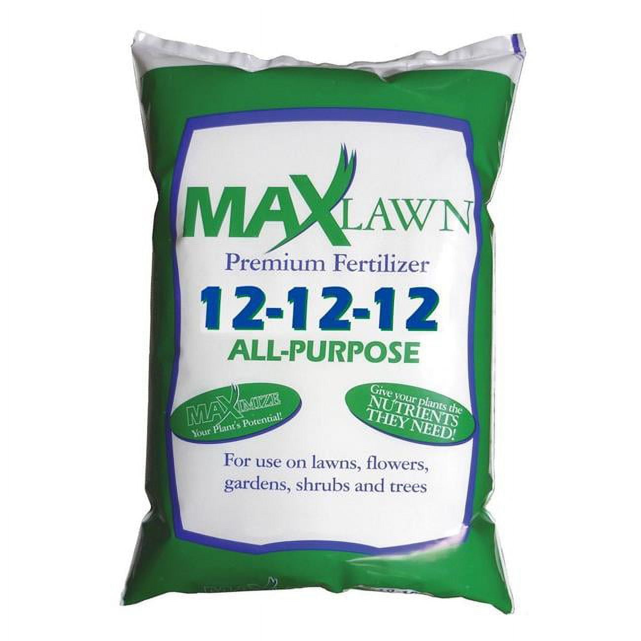 Maxlawn 12-12-12 Lawn & Garden Fertilizer, 40 lbs with Balanced Blend ...