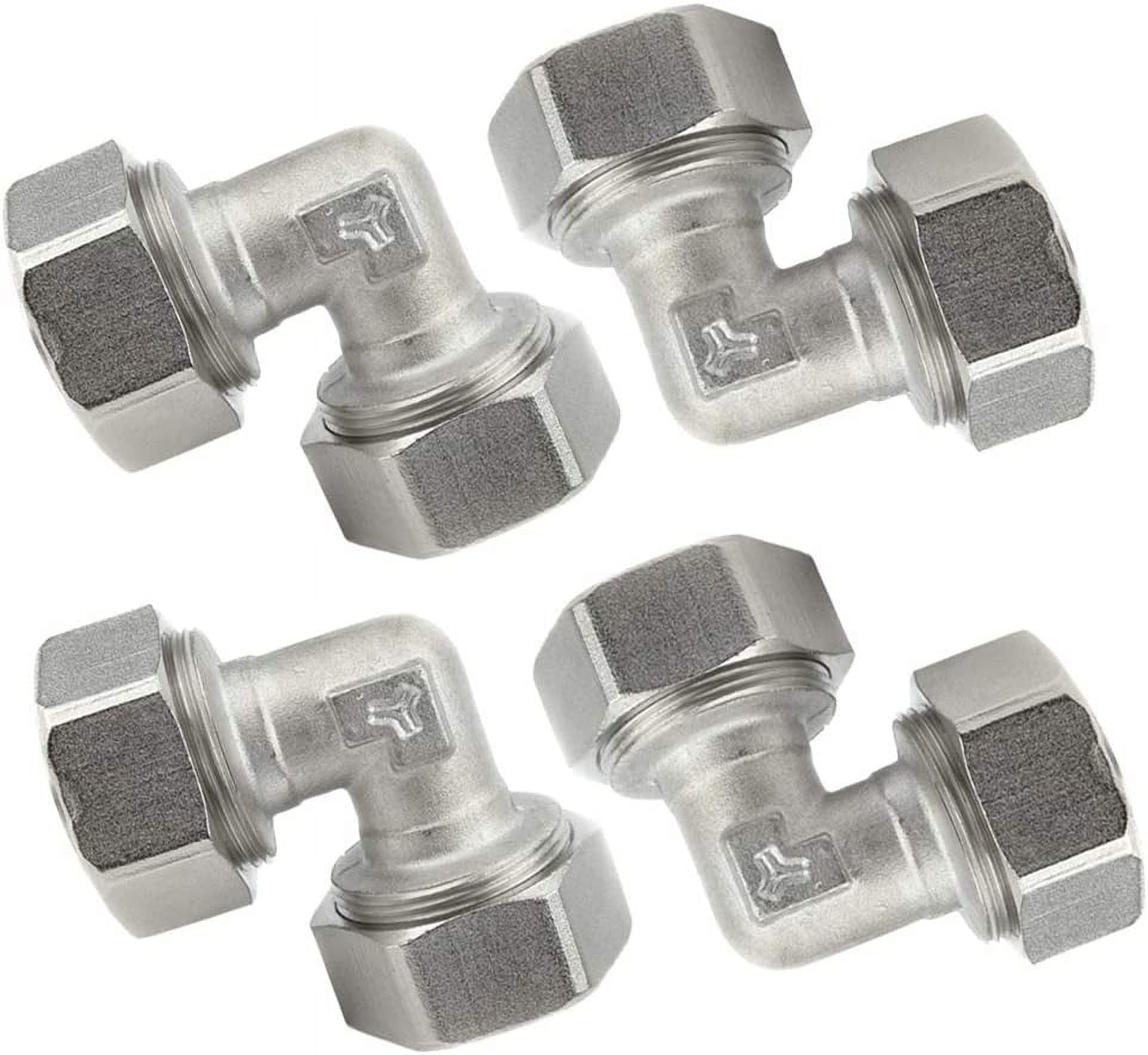 Maxline M8067 Elbow Fitting for 3/4-Inch Tubing (4-Pack) - Walmart.com