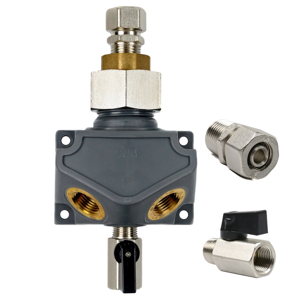 Maxline M8200 Dual Port Outlet Kit 1/2" Inlet & 2 1/2" Dual Outlet ...