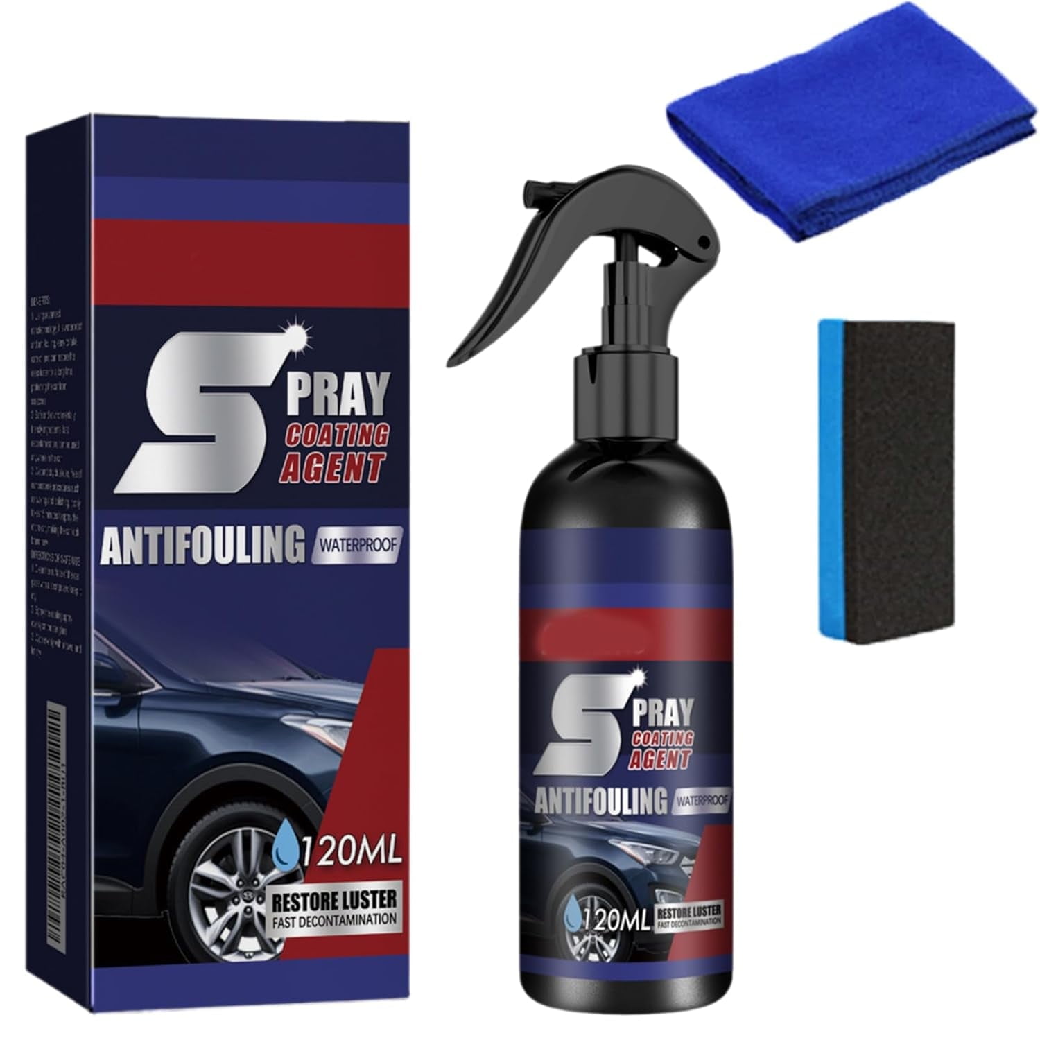 Maxlone Car Spray, Zenora Coating Agent, Multi-Functional Coating Renewal Agent, Spray Coating ...