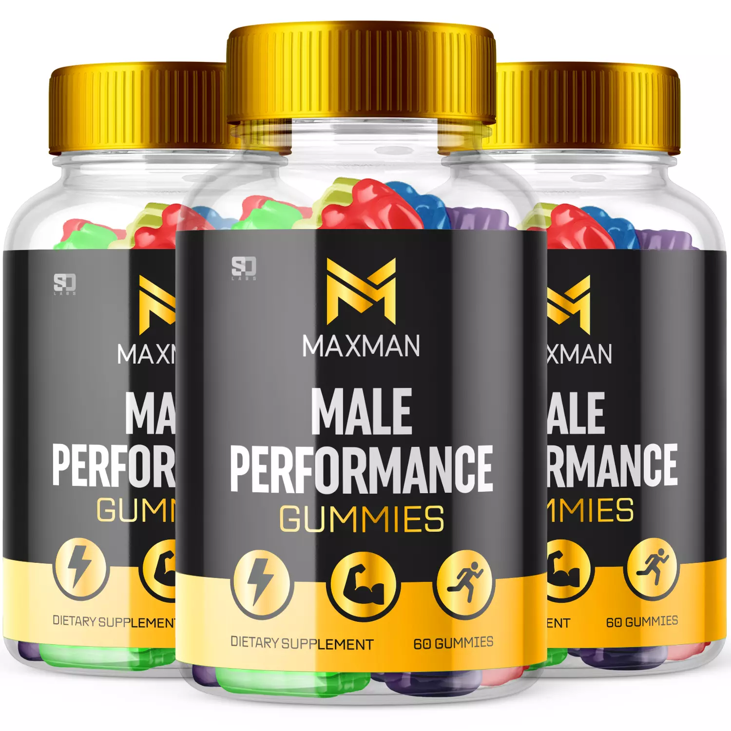 Maxman for Men Advanced Formula Supplement with Premium Ingredients 180 Gummies - Walmart ...