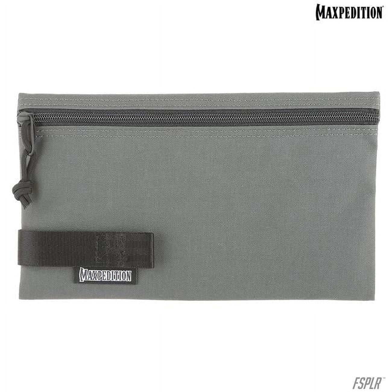 Maxpedition 2129W Two-Fold Gray 6x10" Nylon Construction Carry Pouch ...