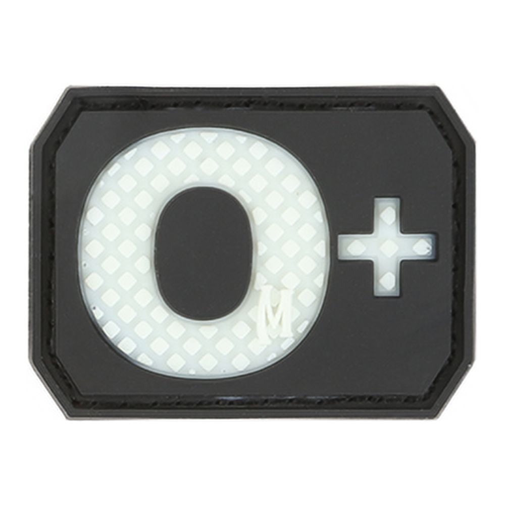 Maxpedition O Positive Blood Type Patch - Glow - Walmart.com