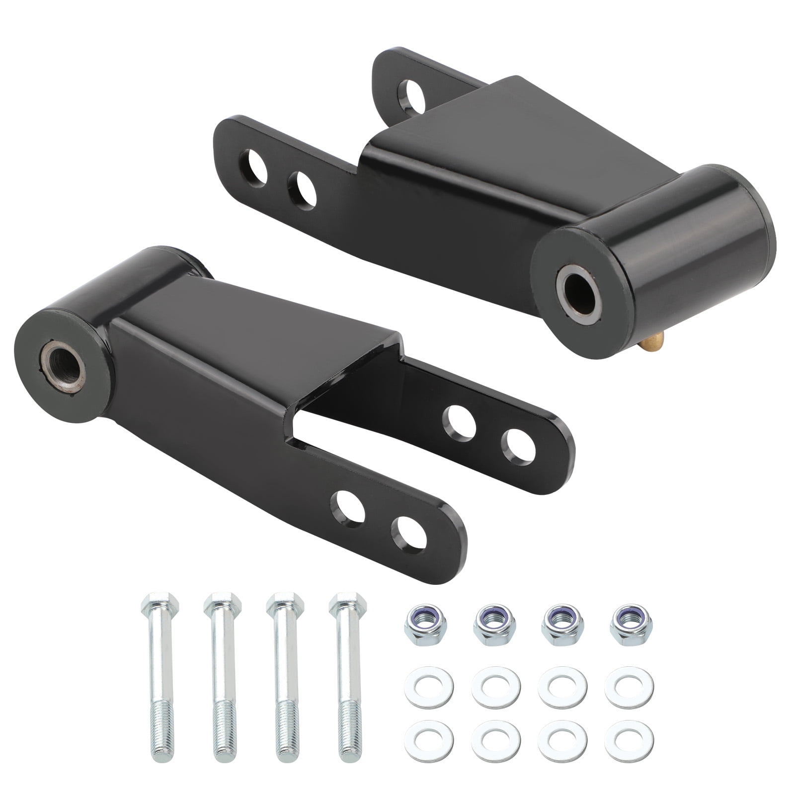 Maxpeedingrods 1"-2 inch Rear Lift Shackles Level Kit For Jeep Cherokee ...